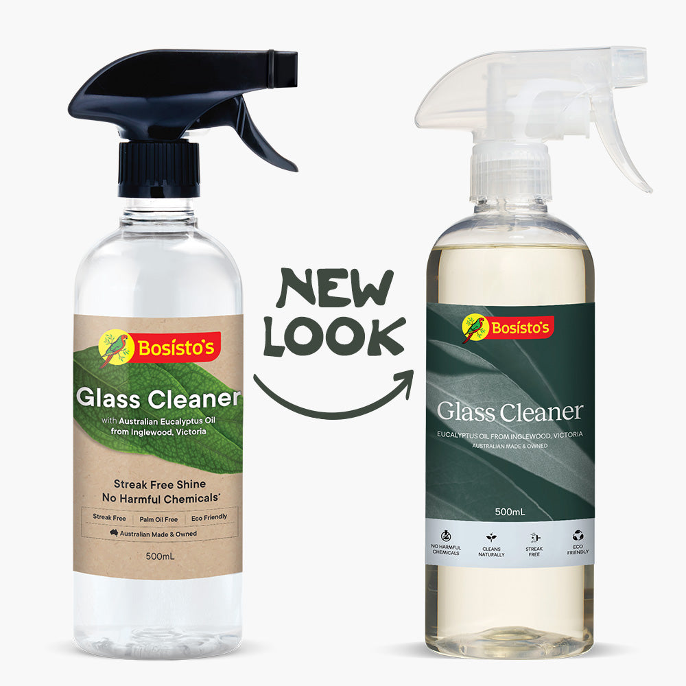 Glass Cleaner 500mL | Streak-Free Shine with Plant-Based Power